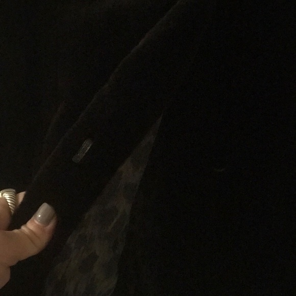 SAKOWITZ FURS | Jackets & Coats | Sakowitz Furs Black Shrd Mink W Sable ...